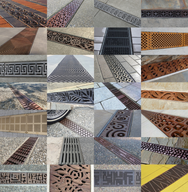 How To Specify Decorative Trench Grates - Iron Age Designs