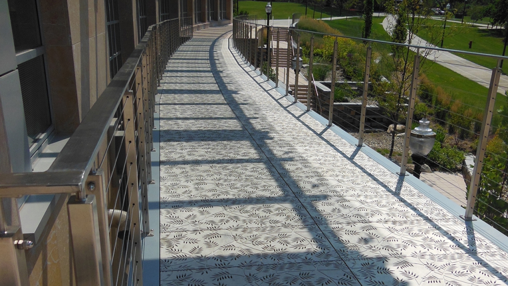 UMASS Locust Panels (3) Gallery - Iron Age Designs