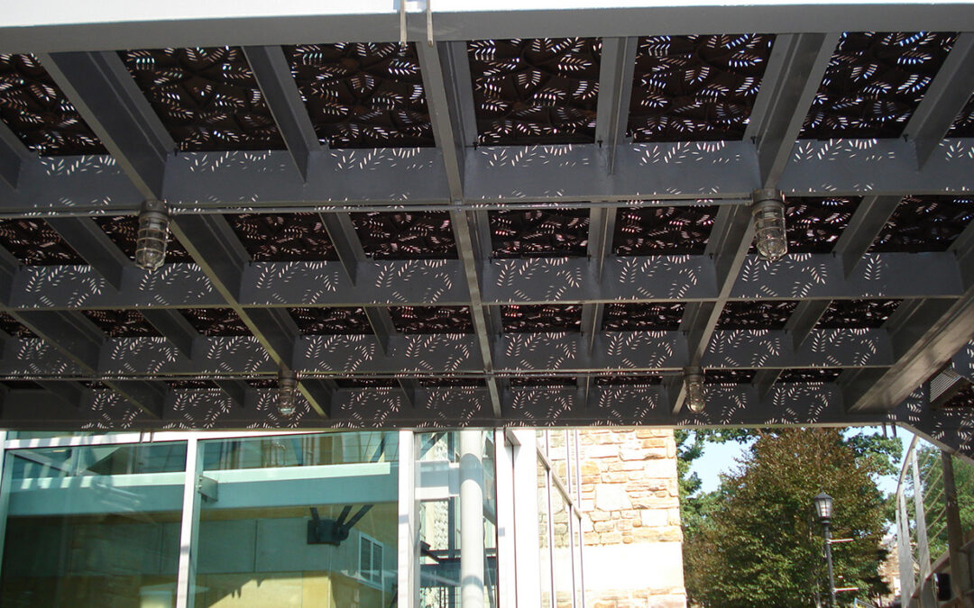 Loyola Bridge Locust Panels 6 E - Iron Age Designs